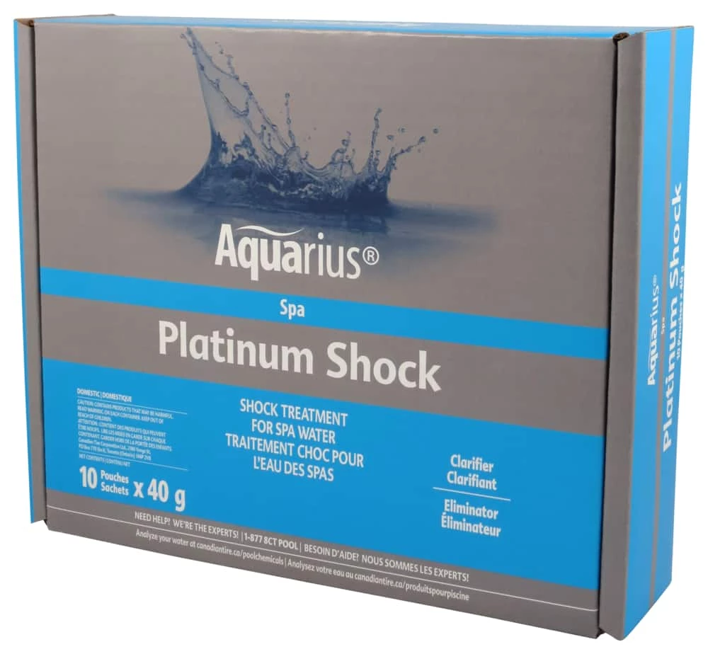 Aquarius Platinum Spa Shock Water Treatment | Aquarius store